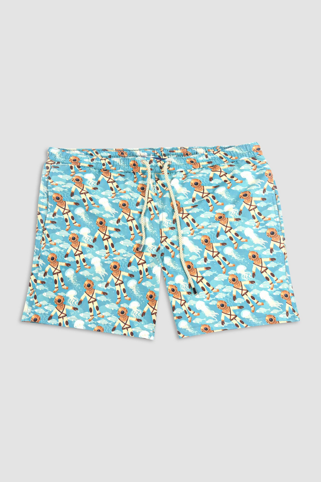 Deep Sea Divers Swim Shorts – Luchiano Visconti Online